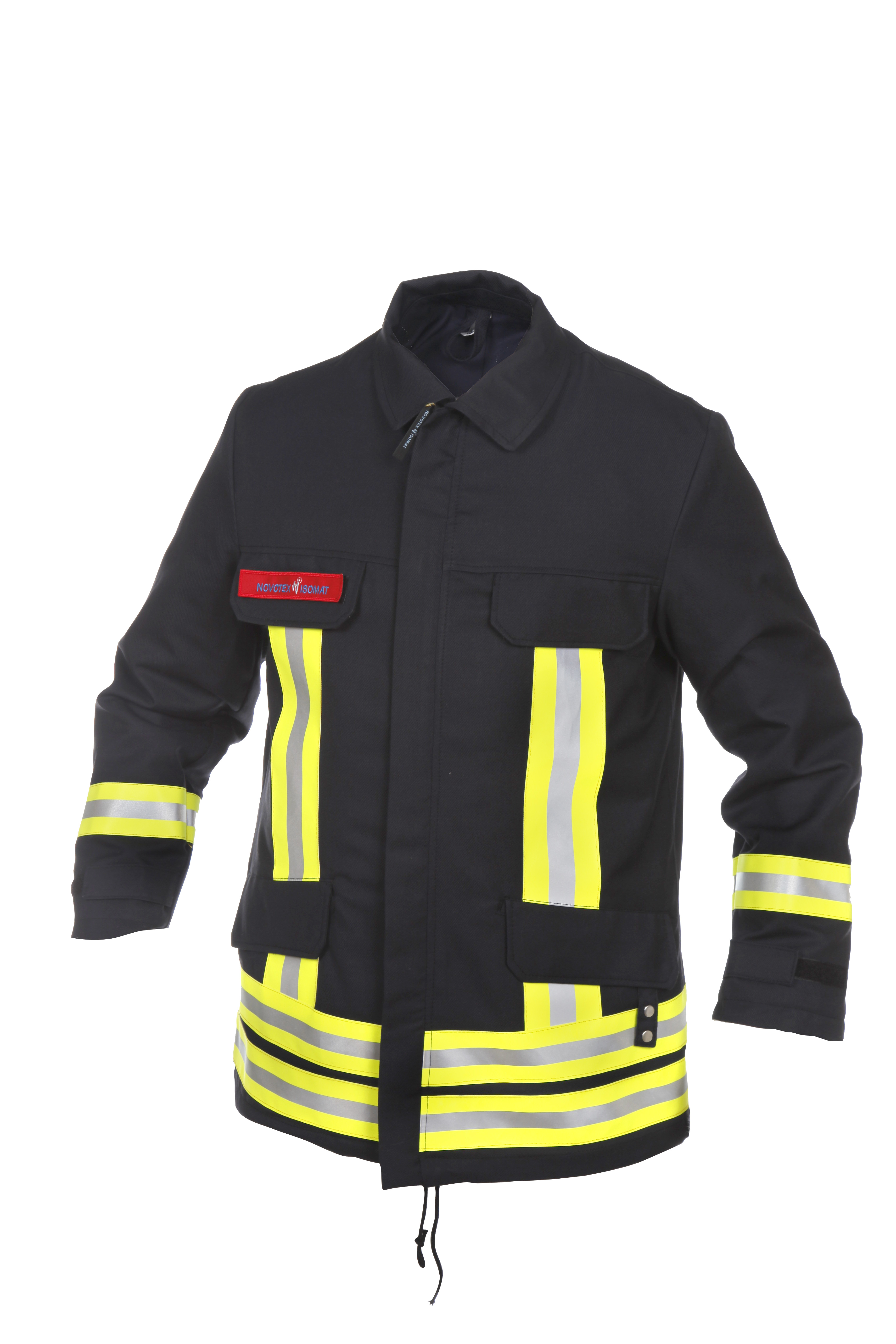 Feuerwehr-Einsatzjacke HuPF Teil 3 Modell ALLGÄU Nomex/Vis. | 44 | kurz | 431100