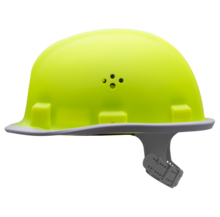 Kinderfeuerwehrhelm EN 397 Neongelb | Verstellbar 51-64 cm